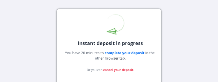 Instant deposit | Fund your account instantly | Questrade
